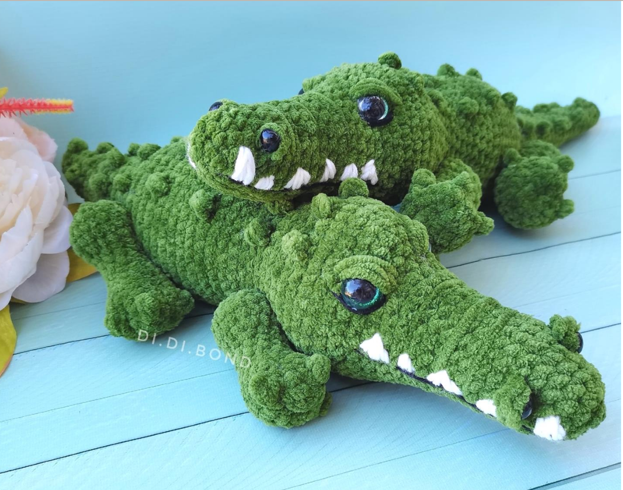 Krokodil häkeln - www.handarbeit-macht-spass.de